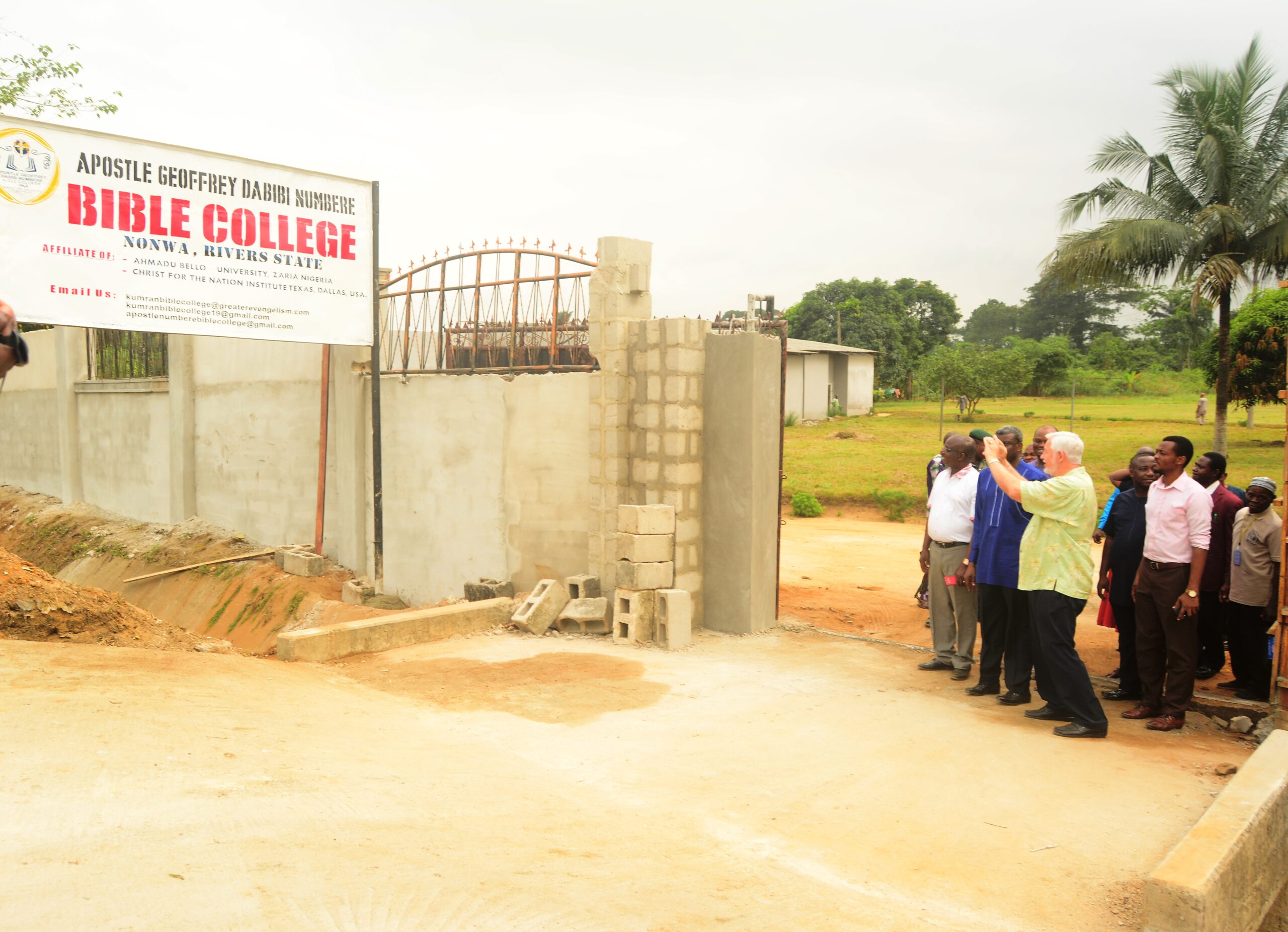 Apostle Geoffrey Dabibi Numbere Bible School Project – GEWC